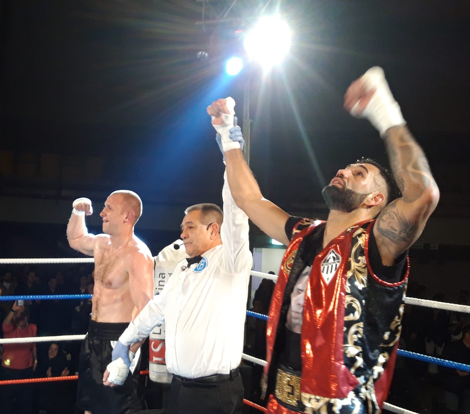 Abel Giménez presume de albinegrismo en el boxeo | Fundació Albinegra